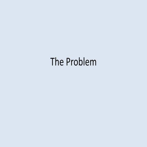 Problem | PPTX