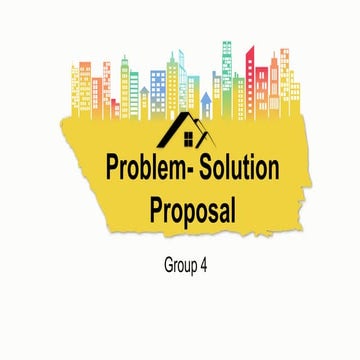Problem solution-proposal | PPT