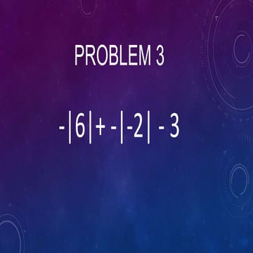 Problem 3 | PPTX
