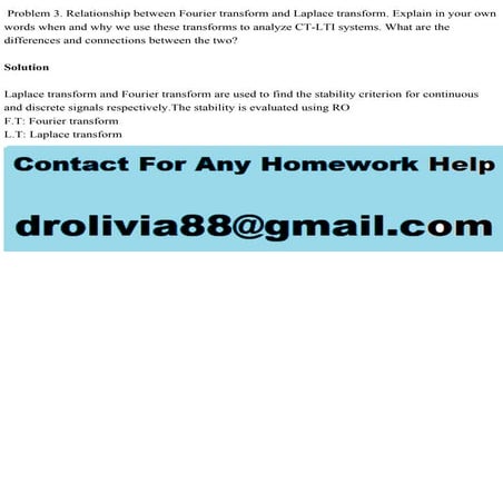 Problem 3. Relationship between Fourier transform and Laplace transfo.pdf