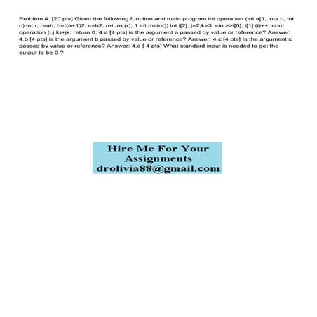 Problem 4 20 pts Given the following function and main pr.pdf