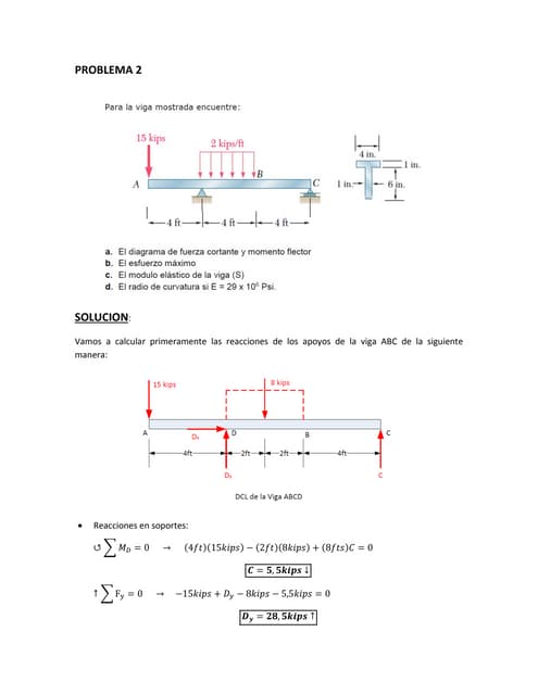 Calcular modulo de_seccion_de_un_perfil | PPT