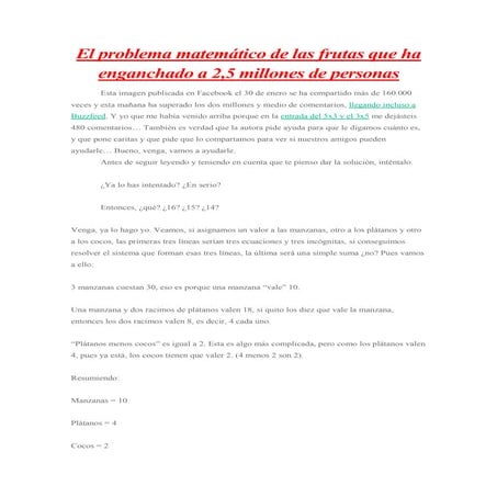 REsolución de problema matemático | PDF