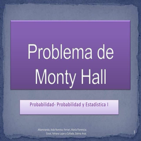 The Monty Hall Problem | PPT