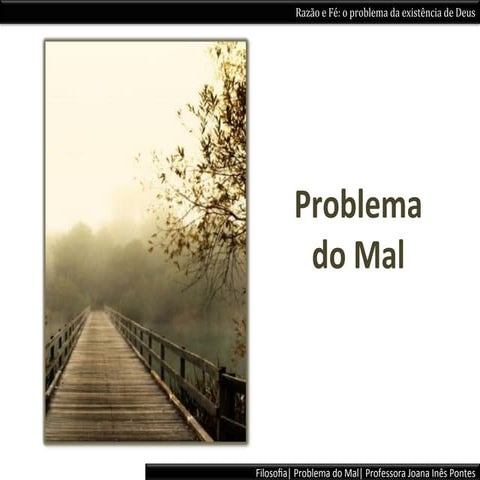 Problema do mal | PDF