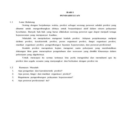 Problema etika dan disiplin provesi perawat di eraglobalisasi | DOCX