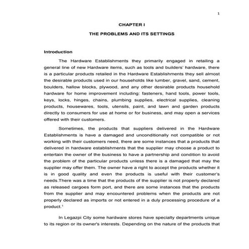 Problem and its settings 5 | DOCX