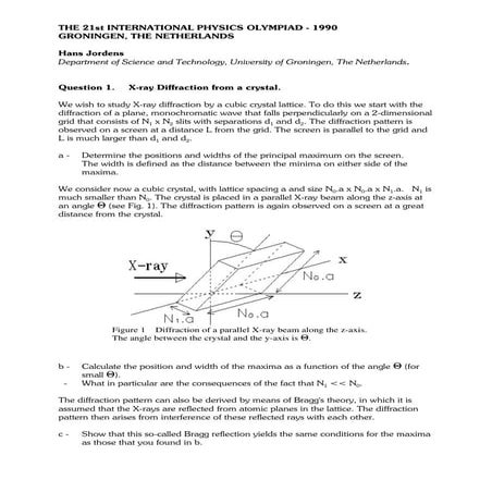 Problem and solution i ph o 21 | PDF