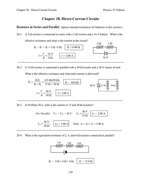 Differences series parallel | PPT | Physics | Science