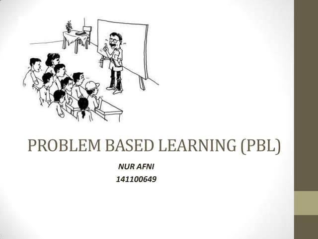 Problem based learning | PPT