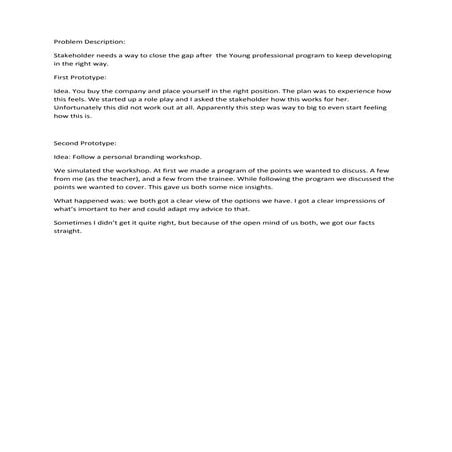 Problem description | DOC