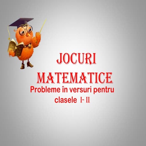 Probleme în versuri | PPS