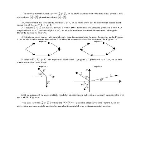Probleme - vectori | DOC