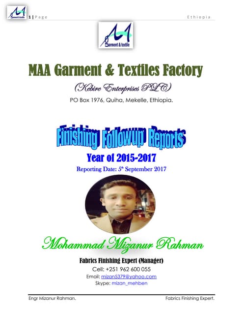 Fusing procedure in Garments Industry | PPTX