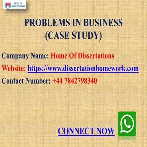 PROBLEMS IN BUSINESS . | PPTX