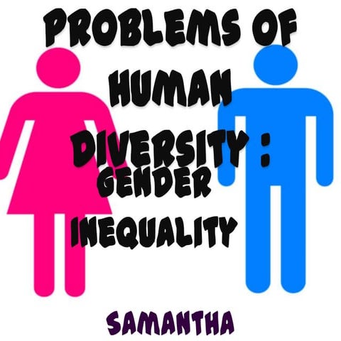 Problems of human diversity | PPTX