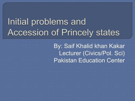 L15 Intial Problems of Pakistan as new state.pptx