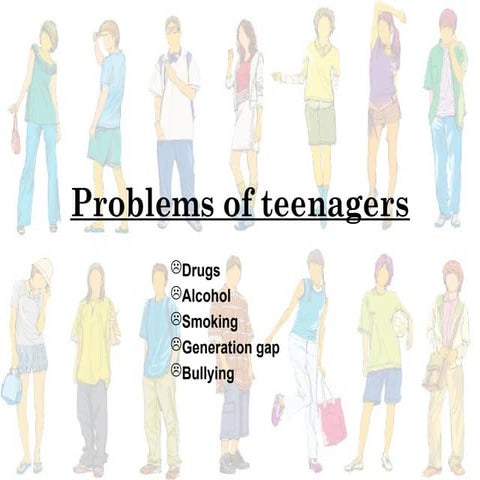 Problems of teenagers.ppt............... | PPT