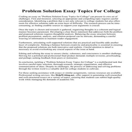 300 Word Essay Example | PDF