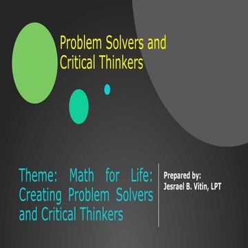 Problem Solver and Critical Thinker.pptx