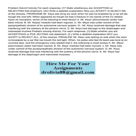 Problem Solvinf Activity Fer each response 17 State whethe.pdf