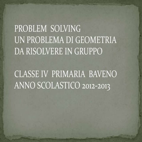 Problem solving | PPT