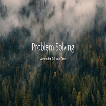 Problem Solving | PPTX