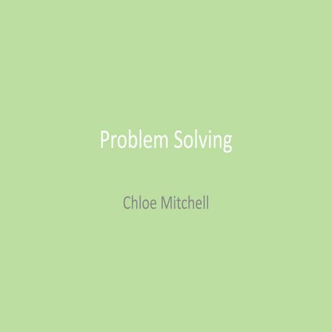 Problem Solving .pptx