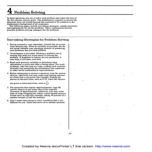 Problem Solving 10th Edition | PDF