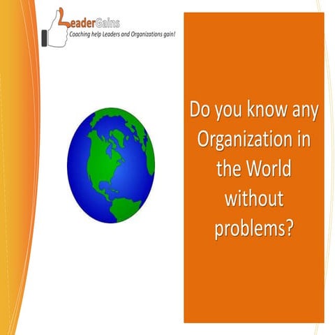 Problem solving for an organisation | PPT