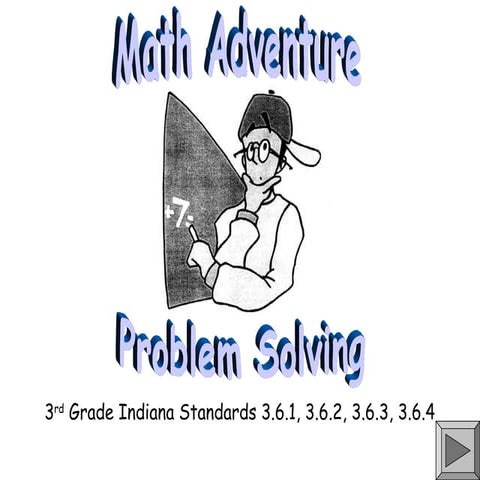 Problem solving math adventure | PPT