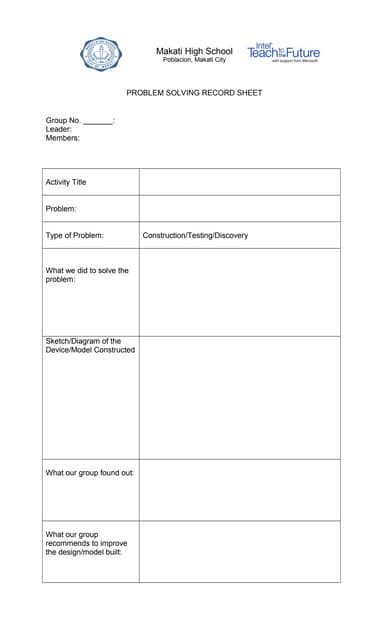 Rubric on video presentation project | DOC