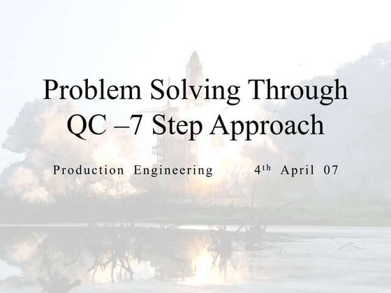 Quality Circle Steps | PPT