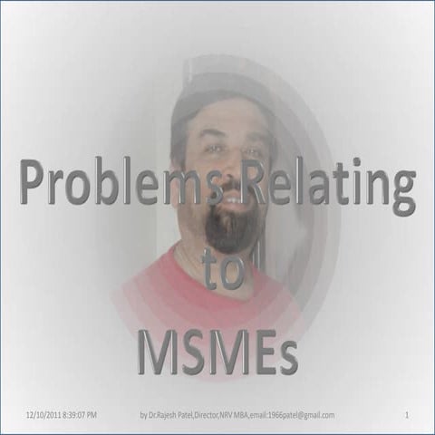 Problems Relating To Mse Pptx 2165