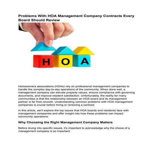 Problems With HOA Management Companies.pdf