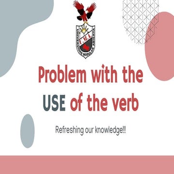 Problems with the Use of Verbs.pptx
