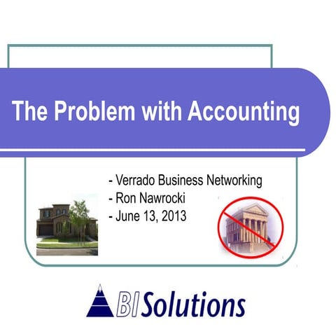 The Problem with Accounting | PPT