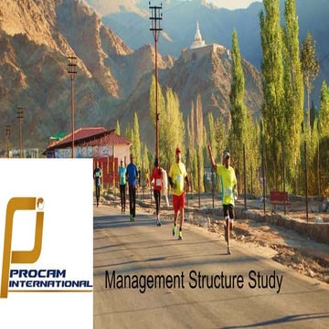 Procam International Management Study | PPT