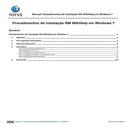 Guia instalacao portal_web_sara | PDF