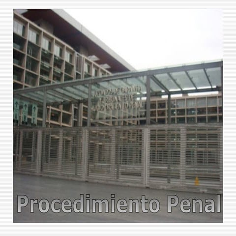 PROCEDIMIENTO PROCESAL PENAL CHILENO 2025 | PPT