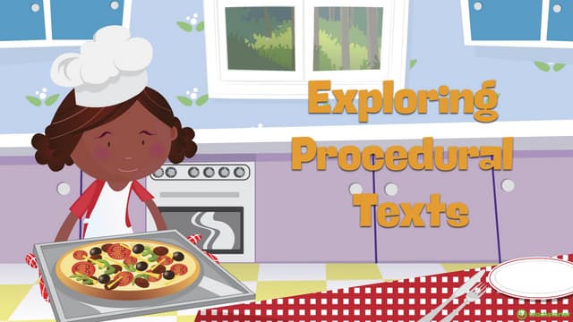 (PPT) Procedure text | PPTX