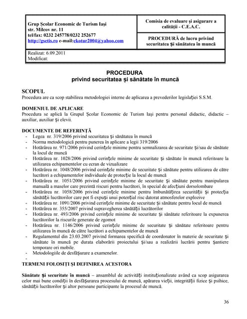 Lucrare curs ssm 2020 | DOCX