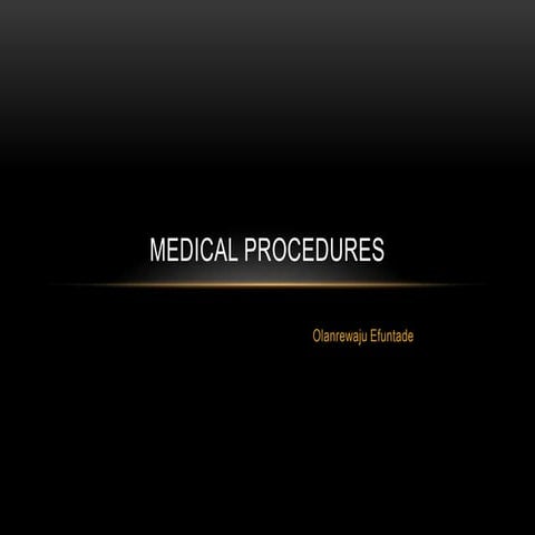 Procedure | PPT