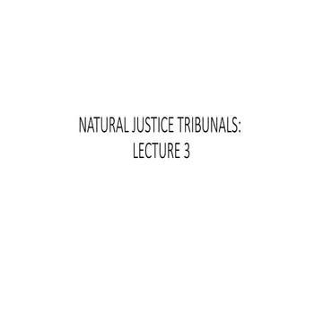 PROCEDURE IN TRIBUNALS_024403.pptx law school | PPTX