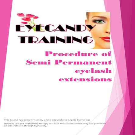 Procedure of semi permanent eyelash extensions | PDF | Free Download