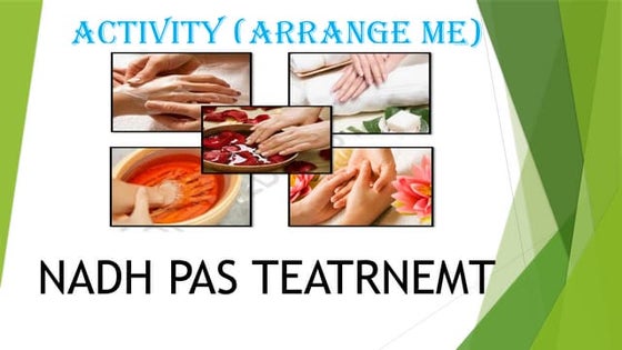 steps in giving hand spa treatment | PPTX | Infectious Diseases ...