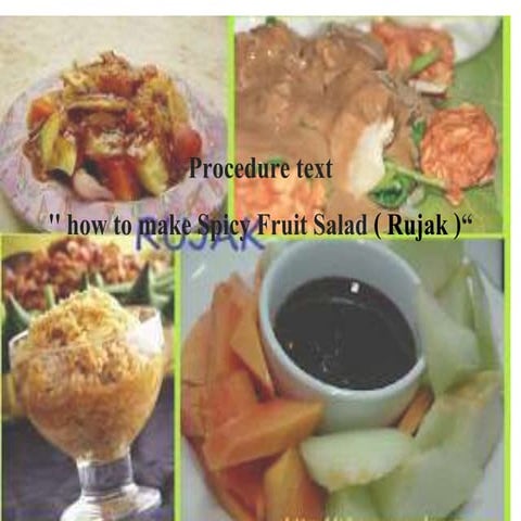HOW TO MAKE RUJAKKK | PPTX