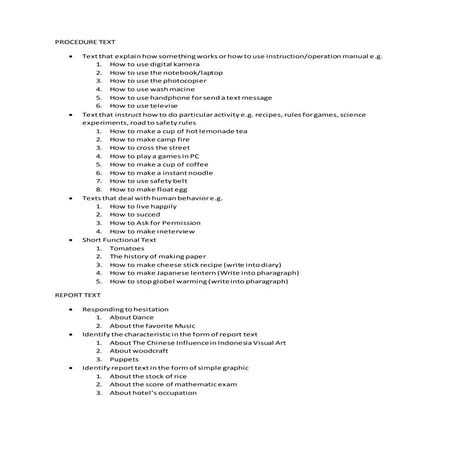 Procedure text | PDF