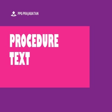 PROCEDURE TEXT.pptx