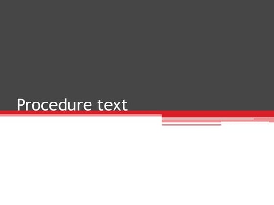 procedure-text1.pptx | Internet | Computing